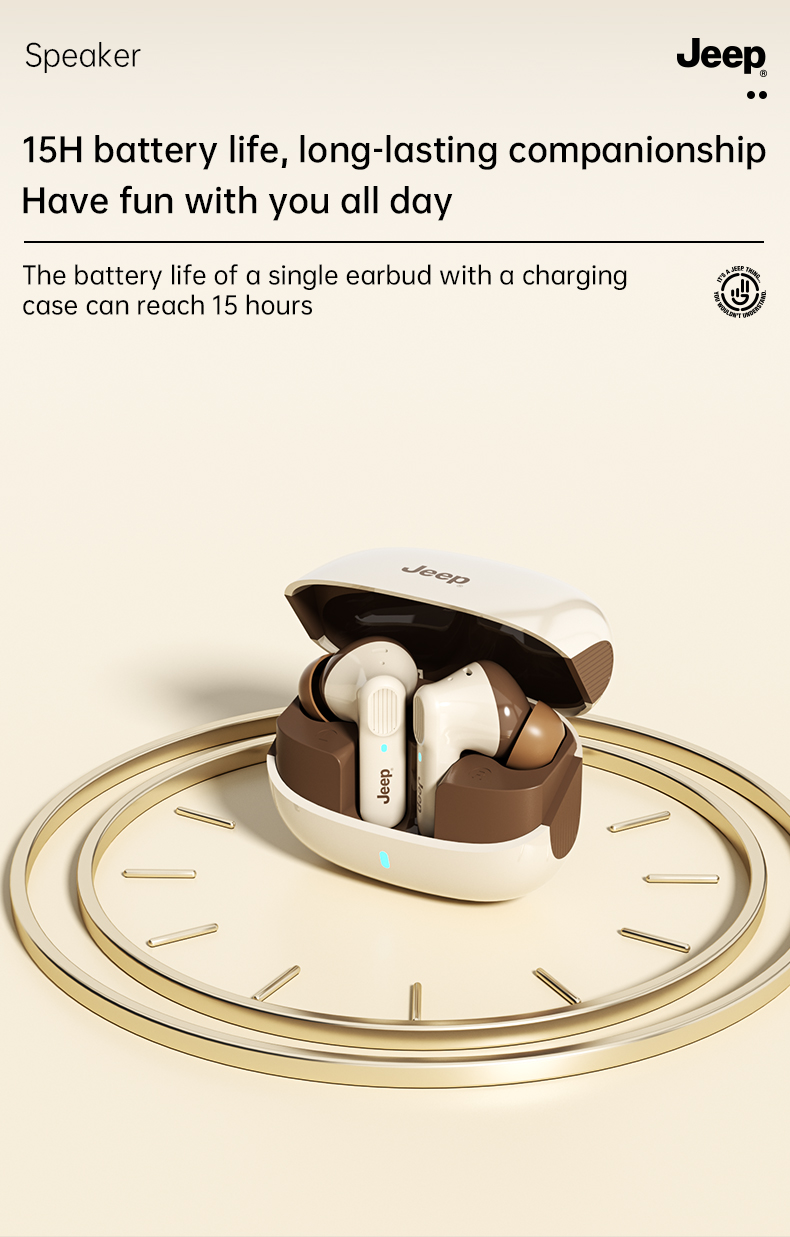 Jeep EW133 TWS True Wireless Bluetooth Earphones HD Calls Noise ...