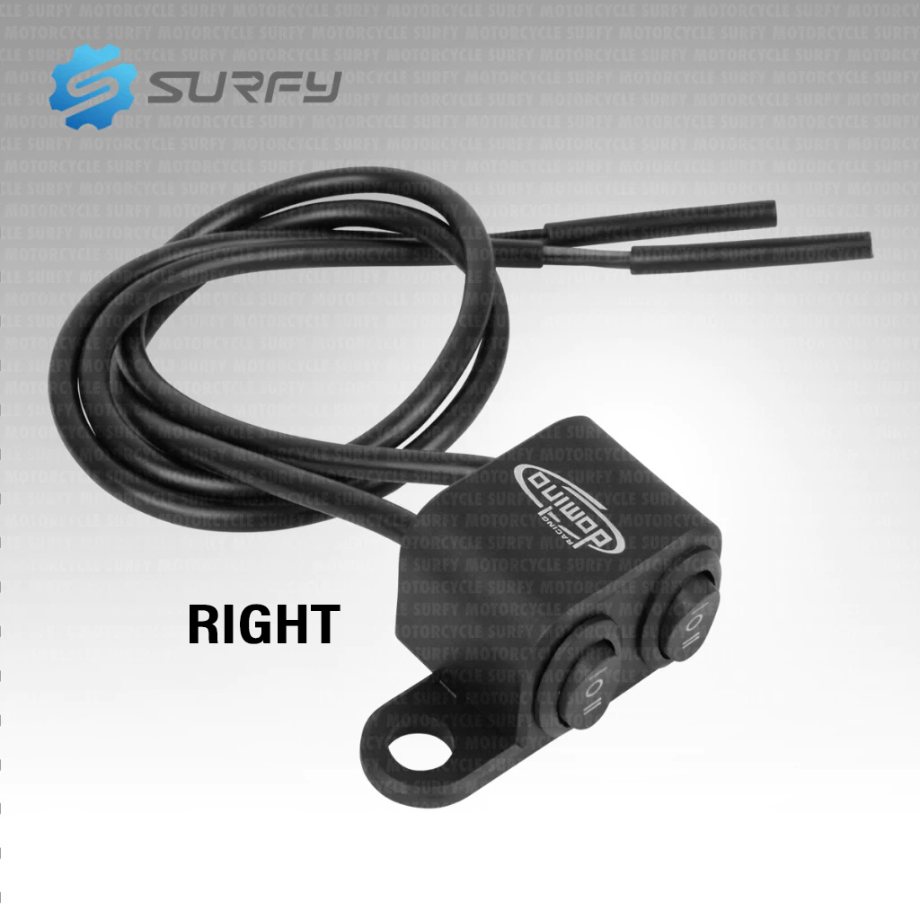 Domino Dual Tri Switch 3ways Switch Side Mirror Mount Alloy Compact ...