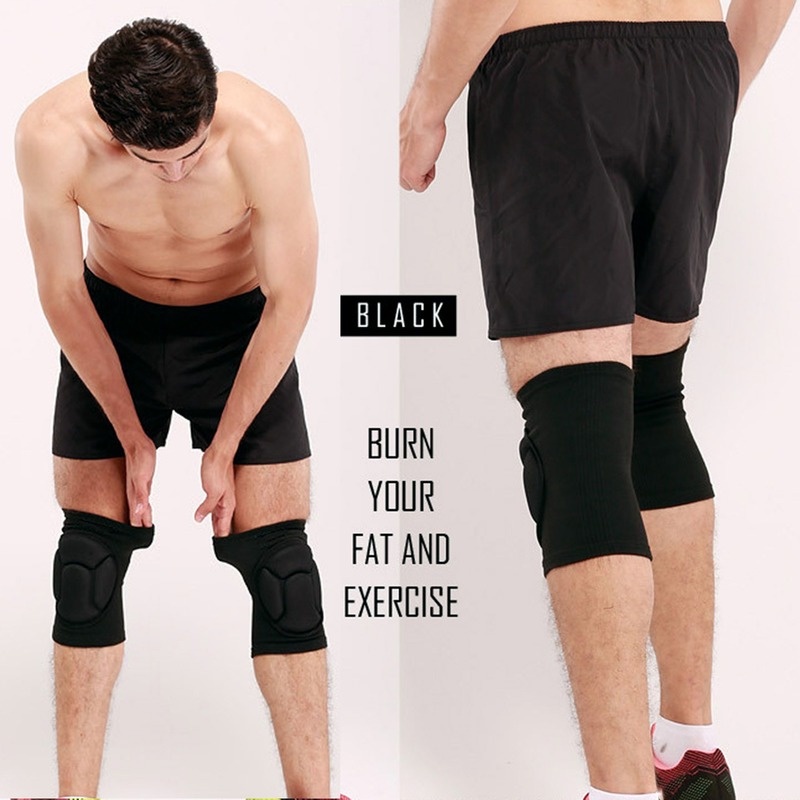 Sports Knee Pads Extreme Volleyball Cycling Knee Protector Full Guard ...