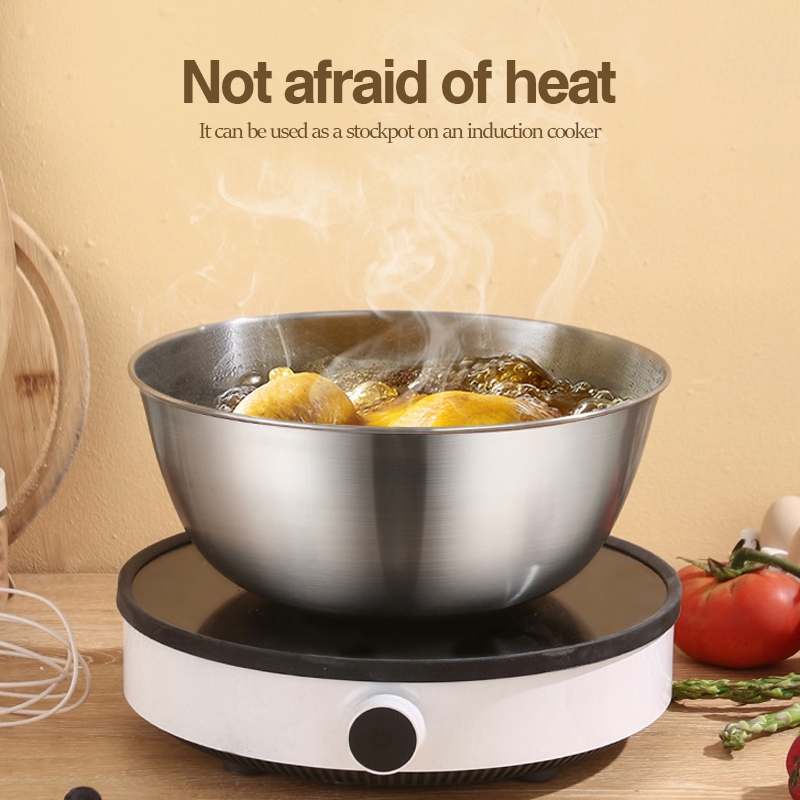 COOKER KING Food Grade Mixing Bowl Fruit Salad Bowl Mixing Bowl For ...