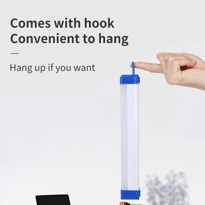 NEW 30W/ 60W /90W LED Emergency Light USB Rechargeable Lamp Lithium ...