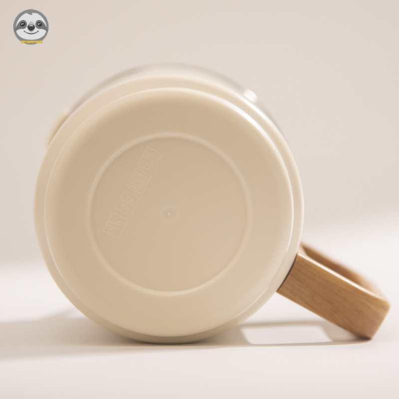 Japanese Style Muji Style/Imitation Wood Grain Handle Stainless Steel ...