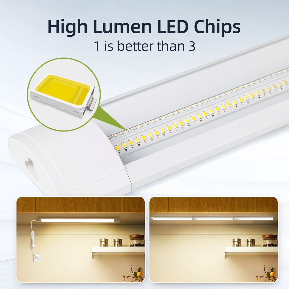 CHUANGYANG Tube Light Tricolor Dimming T5 T8 Light Bar Tube Light Led ...