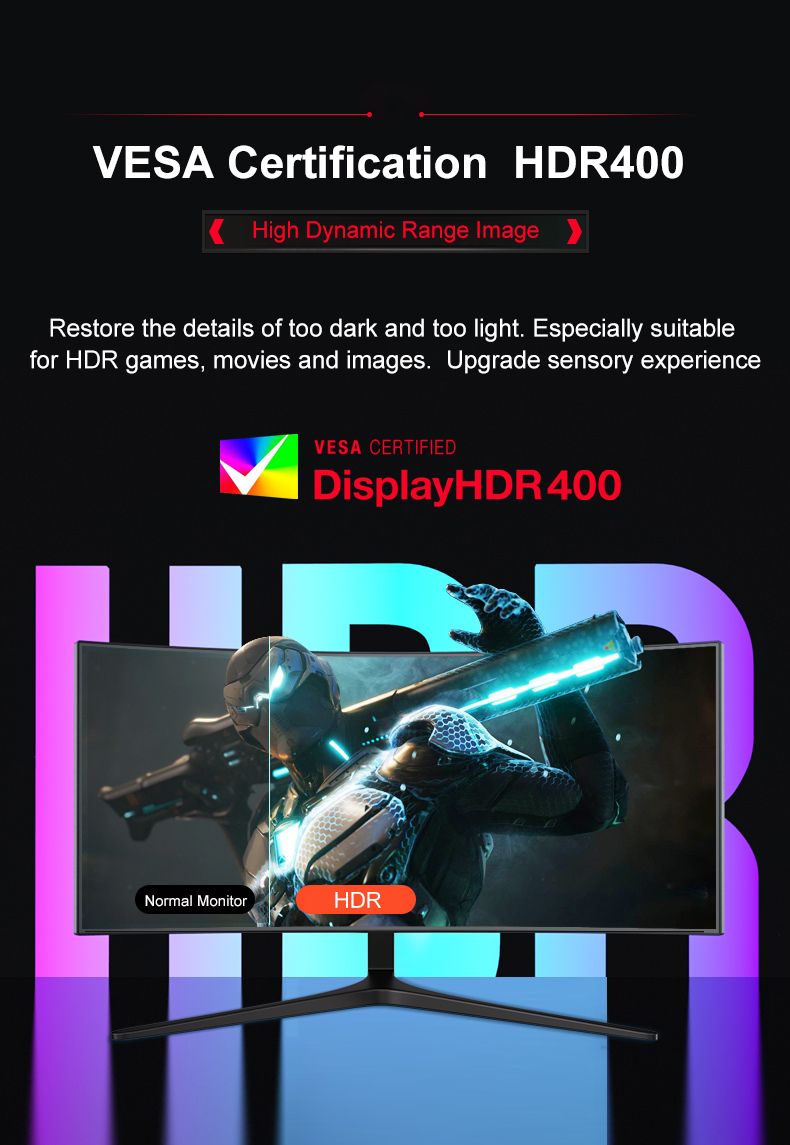 Expose Gaming Monitor 24 / 27 inch 100HZ / 165HZ FHD 1080P IPS 1MS ...