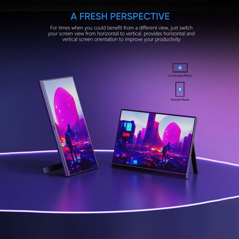 EXPOSE Portable Gaming Monitor for laptop 16.1'' 144Hz Portable Gaming ...