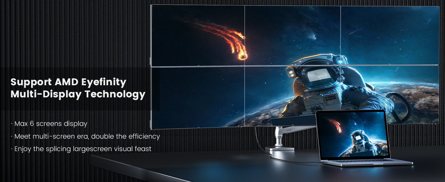 Mini DisplayPort to HDMI 1.8m Cable 4K@60Hz, Compatible with MacBook ...