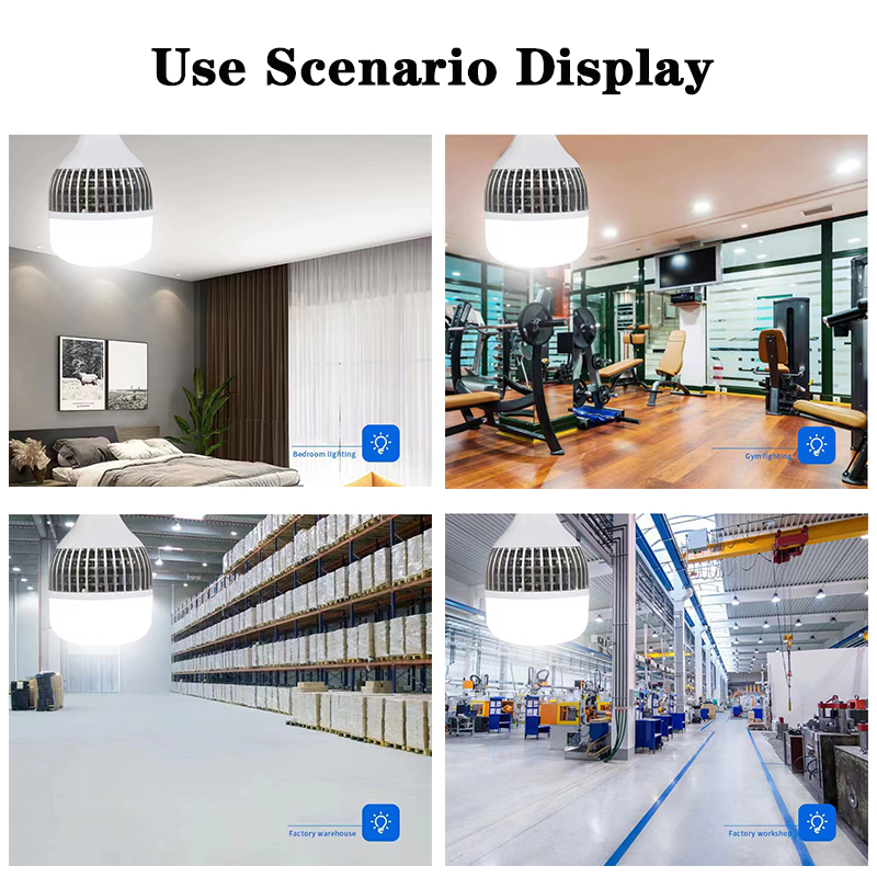LED Fin Bulbs Light 400W 600W 800W 1000W Highlight Waterproof Saving ...
