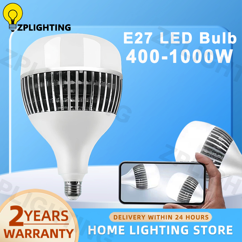 LED Fin Bulbs Light Super Bright 400-1000W Highlight Waterproof Saving ...