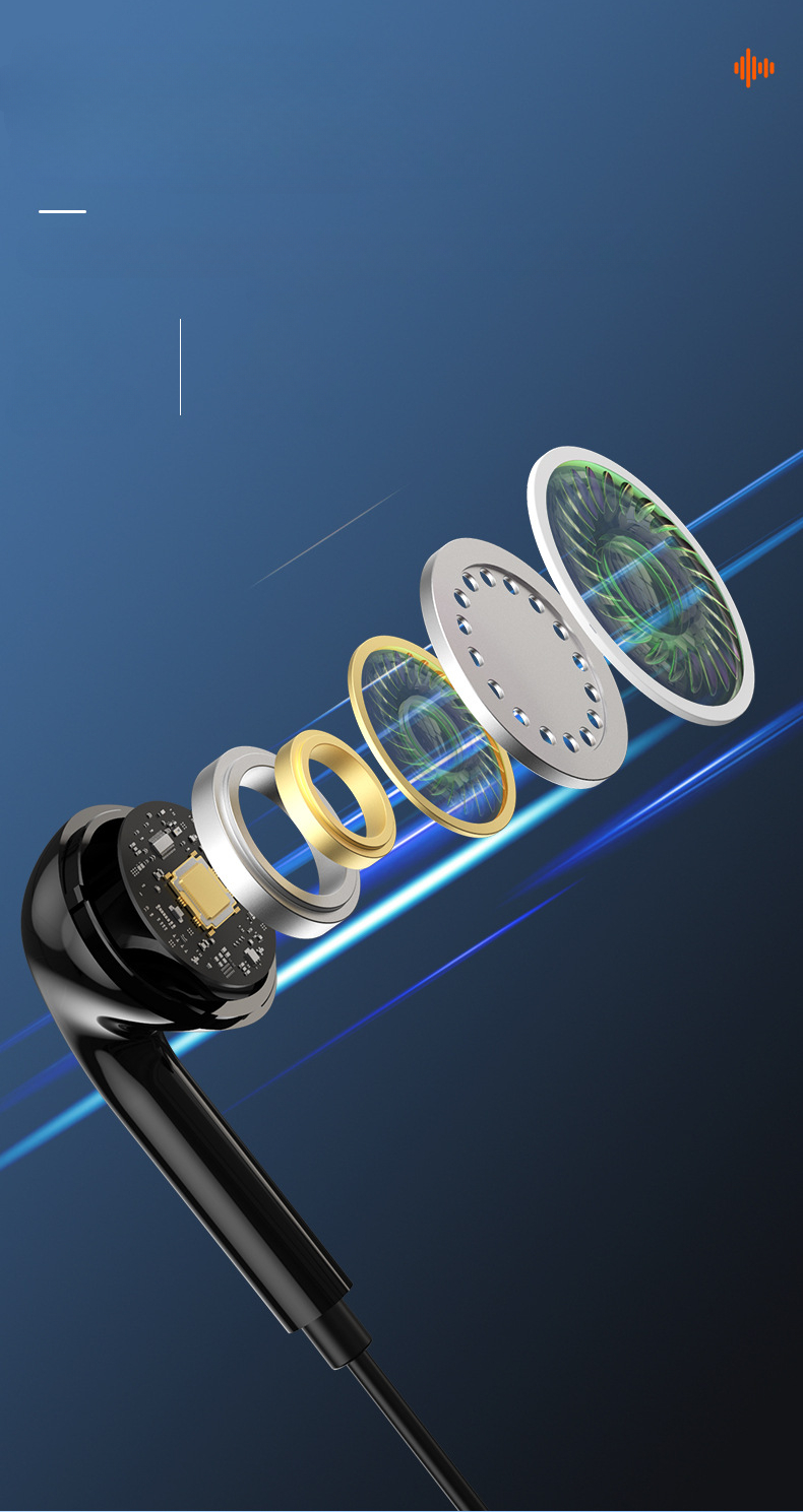 High Quality In Ear Earphones USB Headset for PC Laptop With Microphone ...