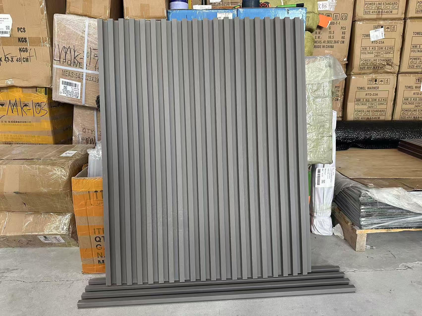 (Large size)PVC Fluted Wall Panel Sticker Waterproof Grille Design ...