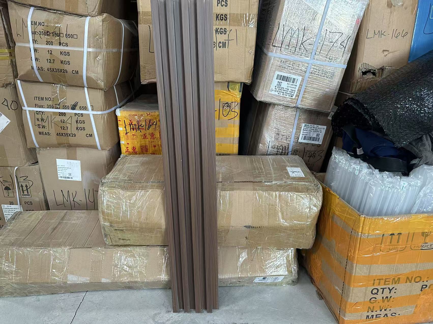 (Large size)PVC Fluted Wall Panel Sticker Waterproof Grille Design ...