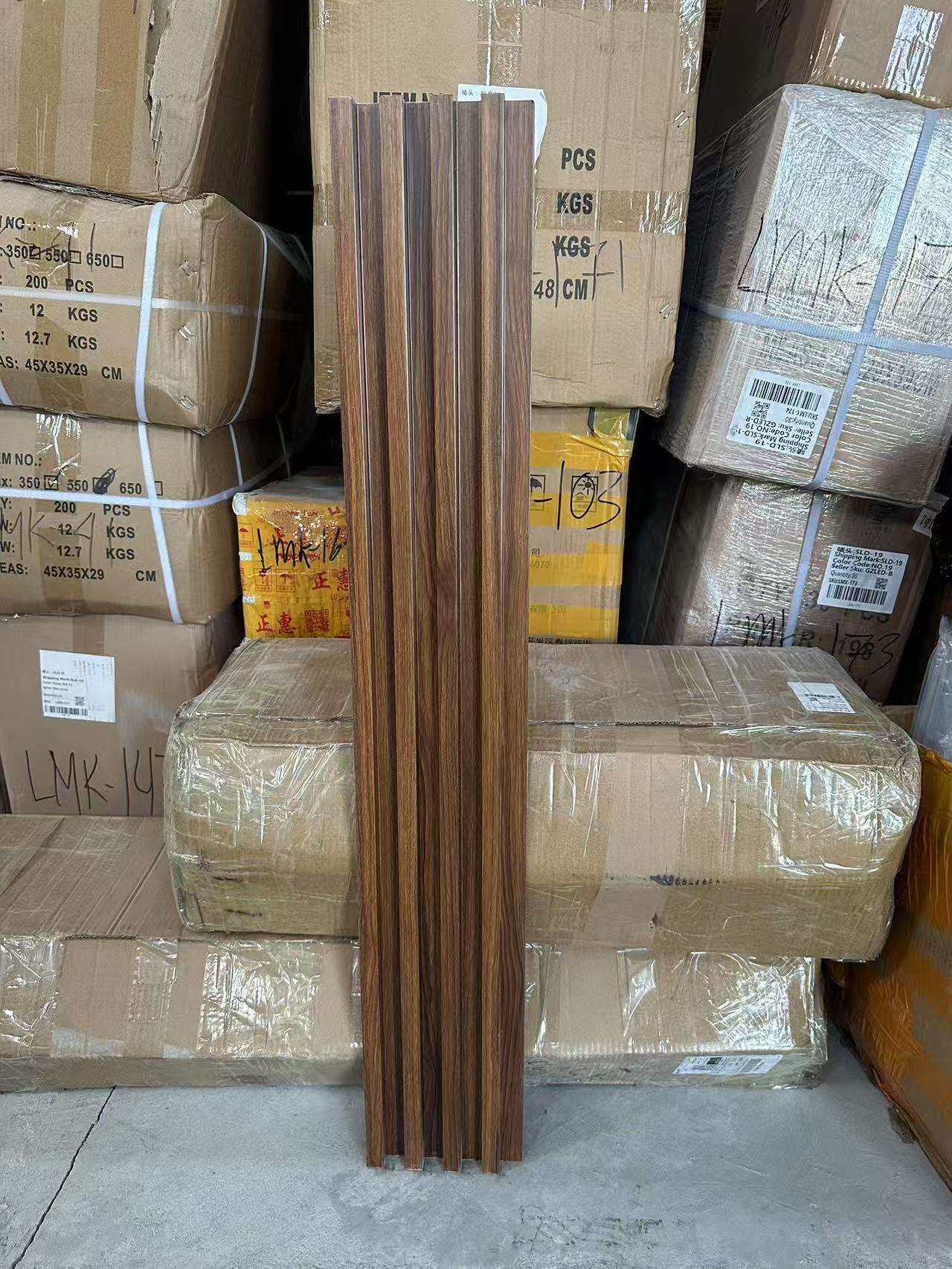 (Large size)PVC Fluted Wall Panel Sticker Waterproof Grille Design ...