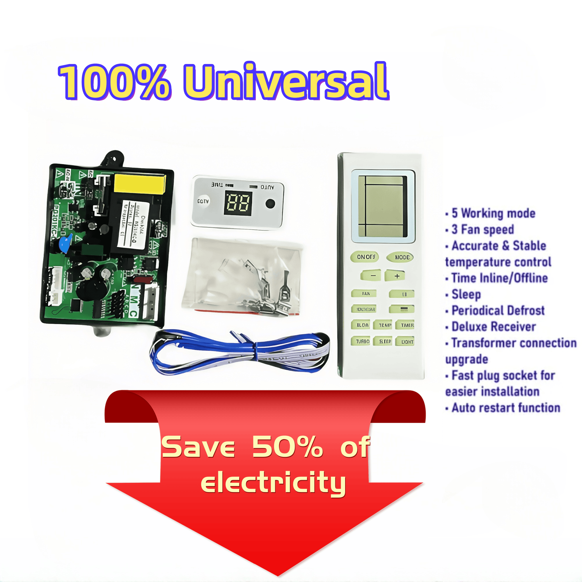 A new first-class chip quality Cheap and Reliable Aircon Universal PCB ...