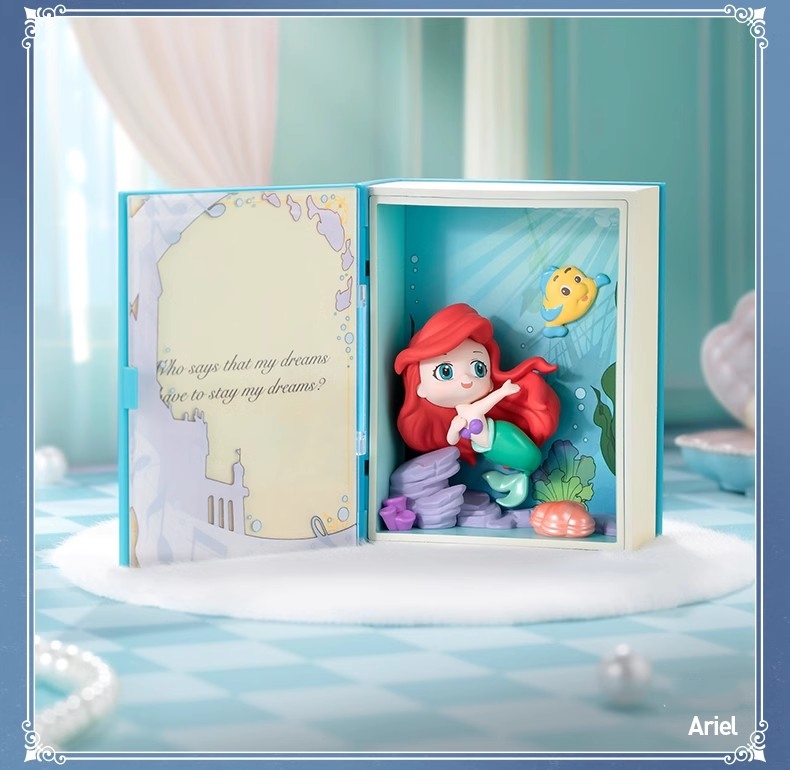 POP MART Disney Princess Fairy Tales Series Blind Box Toy Collection ...