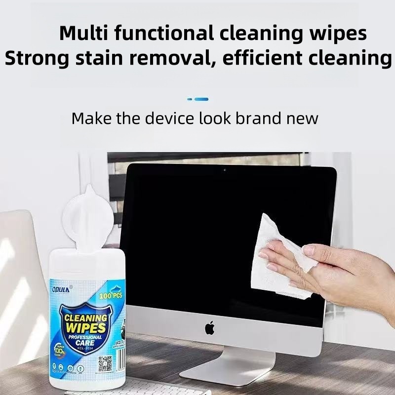 88PCS Soft Anti-static Cleaning Wipes Wet Tissues for Computer Laptop ...