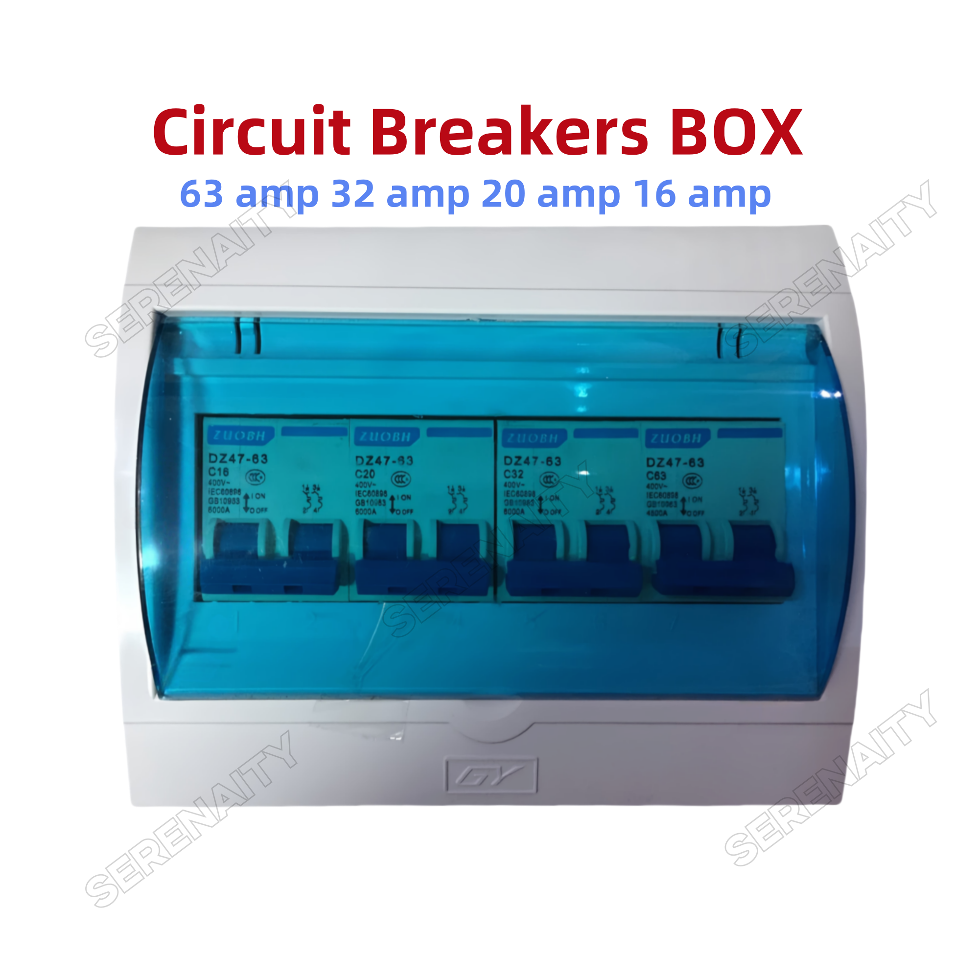 Panel Box with Circuit breakers; Distribution box (Screw less)set na po ...