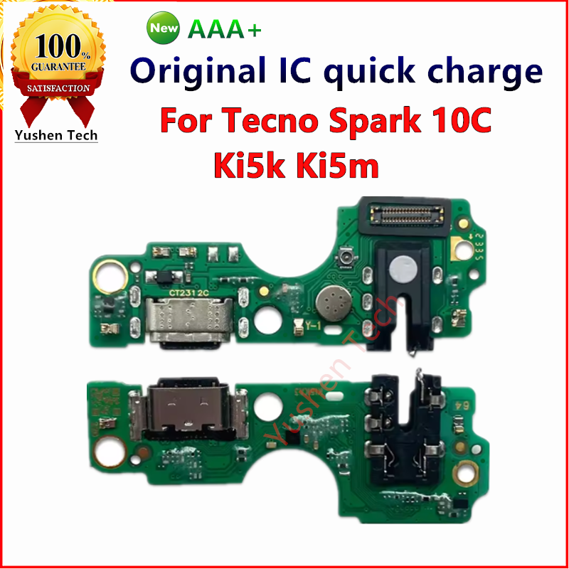 Fast Charging board for Tecno Spark 10 10C Pro KI5Q K15K KI7 KI8 4G 5G ...