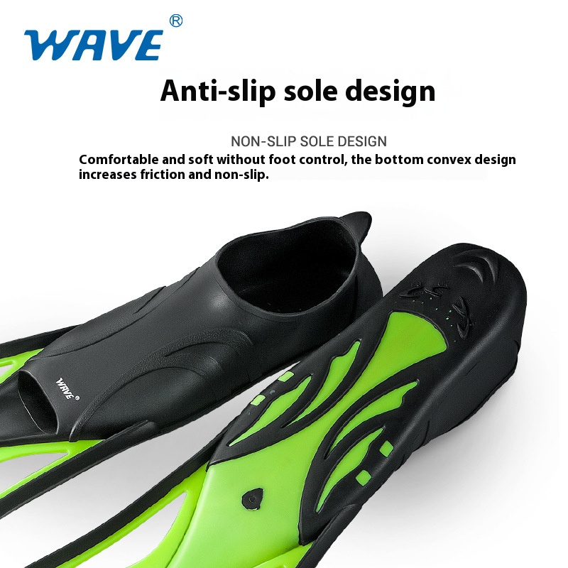 WAVE Diving Fins Adult Professional Swimming Snorkeling Fins | Shopee ...