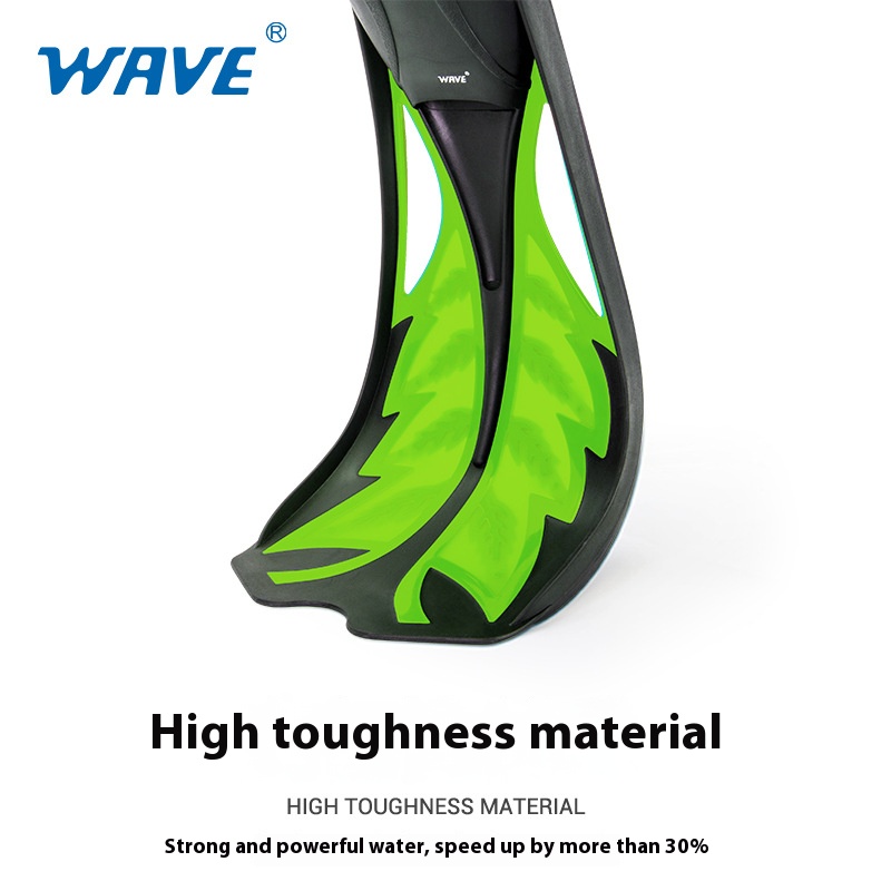WAVE Diving Fins Adult Professional Swimming Snorkeling Fins | Shopee ...