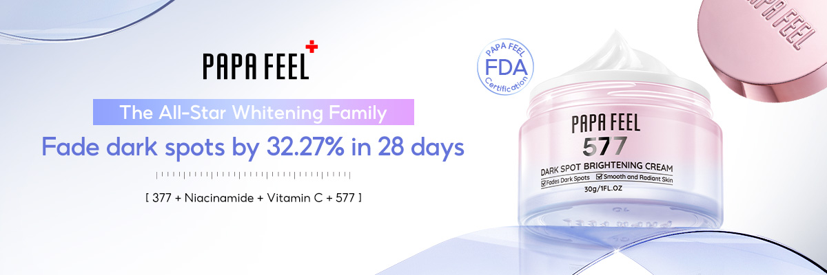 PAPA FEEL 577 Whitening Fade Dark Spot Serum 30ml | Fade Acne | Dull Skin | Niacinamide ...