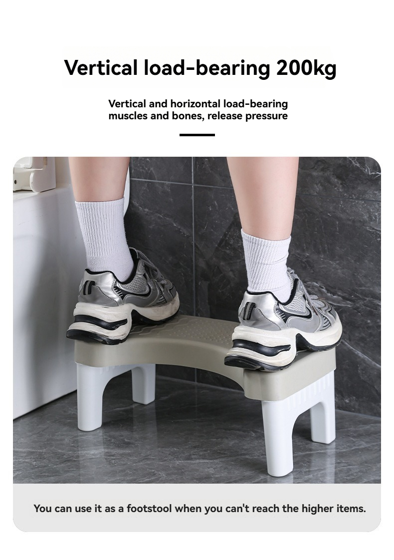 Toilet stool Step on stool, toilet seat cushion, footstool, squatting ...