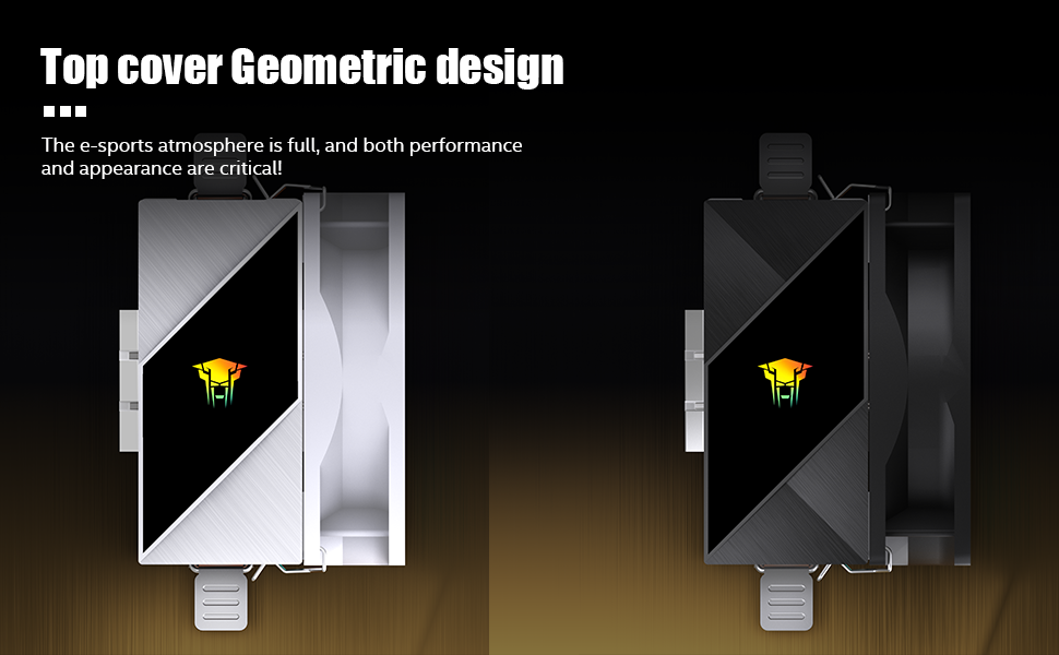 Jungle Leopard K200 KF200 Digital CPU Cooler Color LED Black / White 2 ...