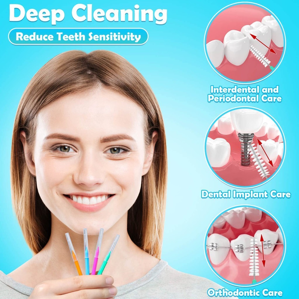 Braces Brush Cleaner – Interdental Oral Hygiene Teeth Cleaning Tool ...