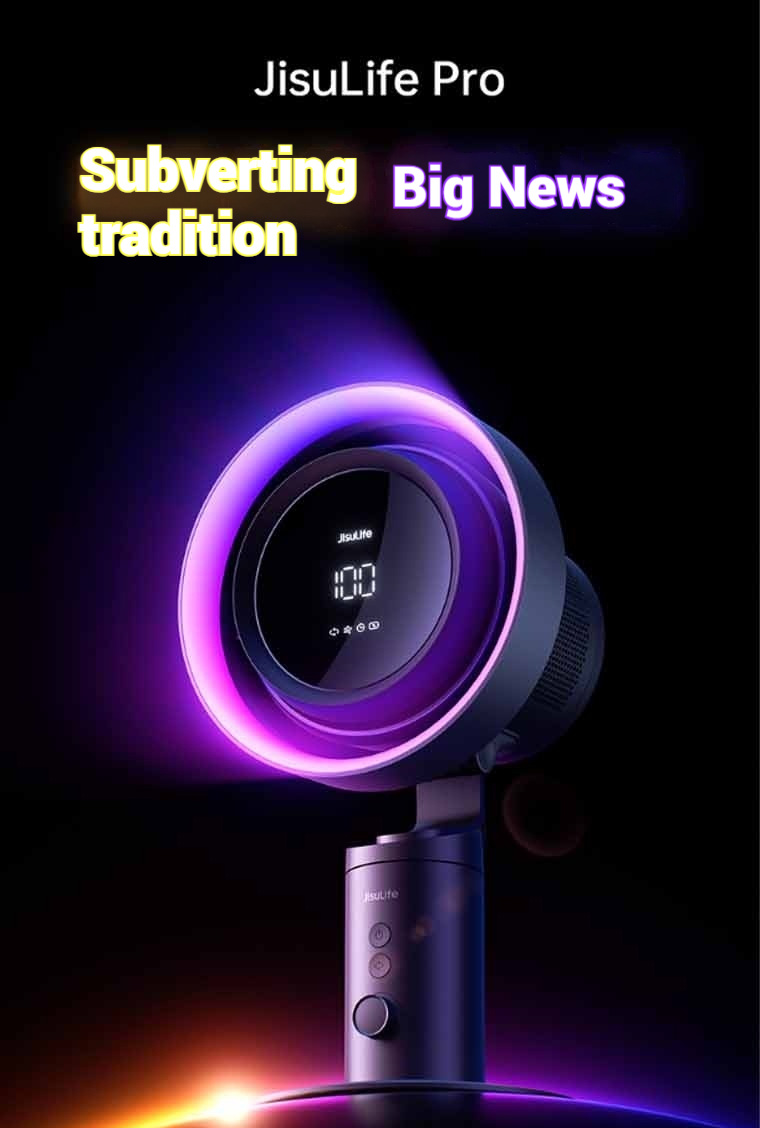 JISULIFE Table Fan Pro3 High speed energy-saving purification desktop fan air circulation fan ...