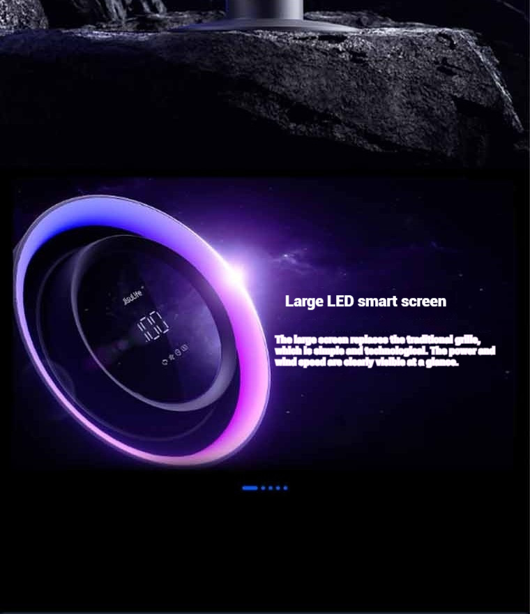 JISULIFE Table Fan Pro3 High speed energy-saving purification desktop fan air circulation fan ...