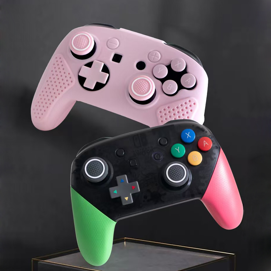 New Silicone Cross D-Pad Button Caps Set Cute Joystick Cover - ABXY Key ...