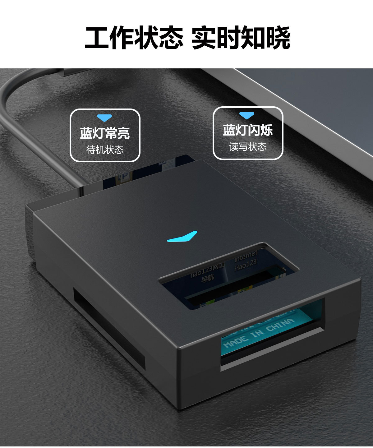 M.2 NVME/NGFF SSD/TF Direct Socket Easy Drive Cable Computer External ...