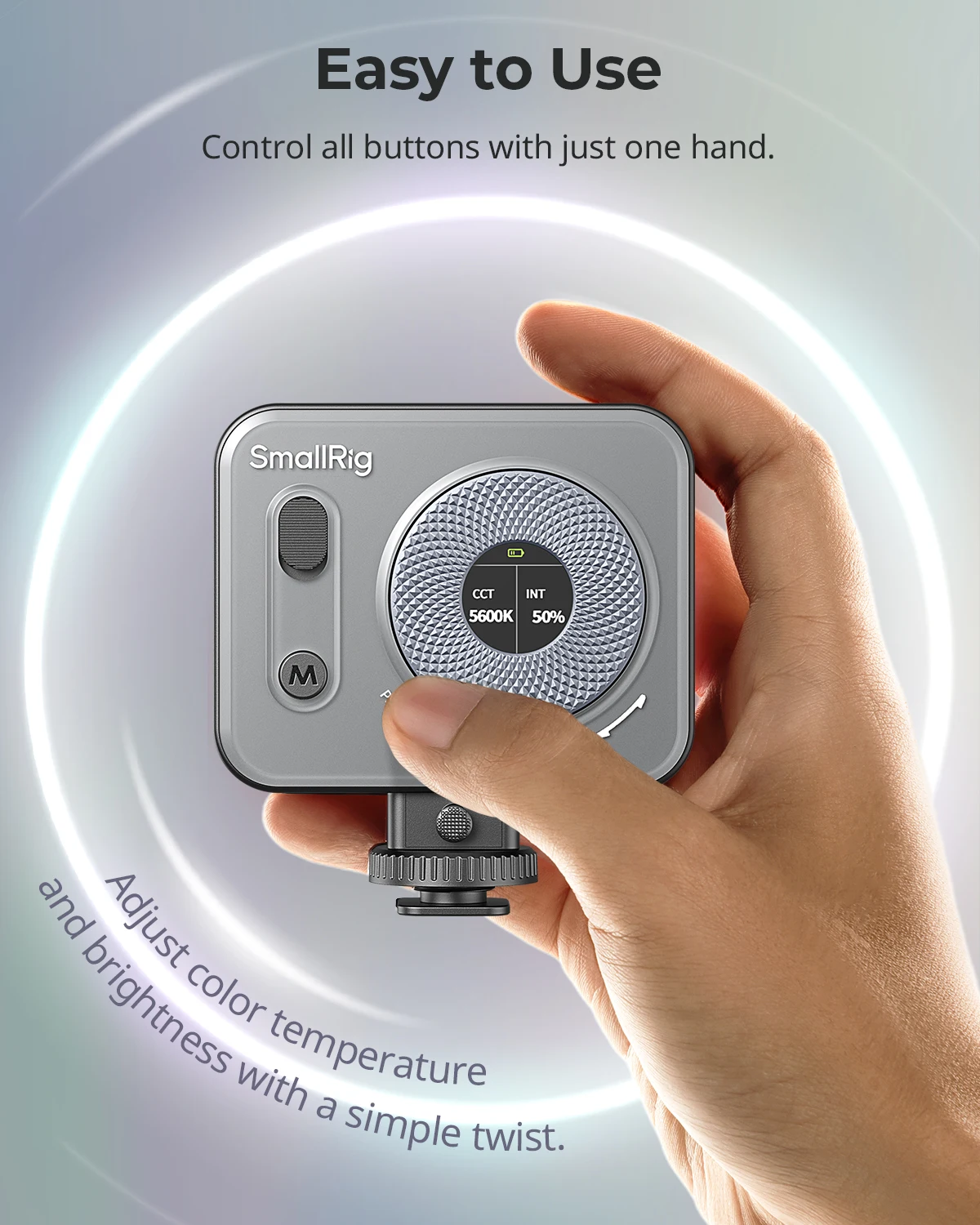 SmallRig Vibe P96 Pro mini LED Video Light Camera Light for Photography ...
