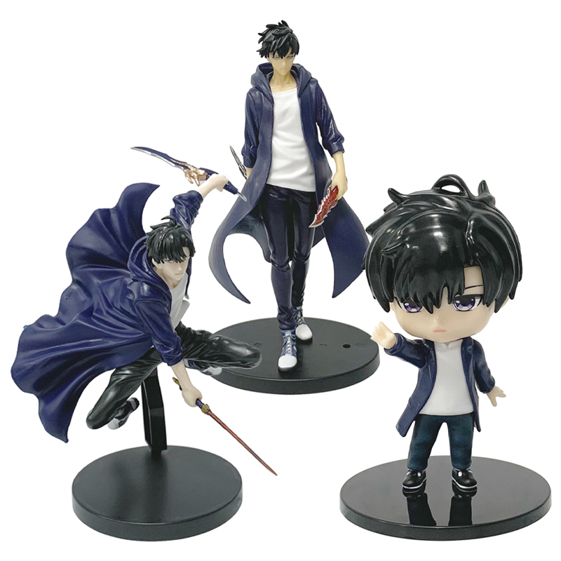 1Pcs 18-21cm Hit Show Anime Solo Leveling Shadow King Battle Edition ...