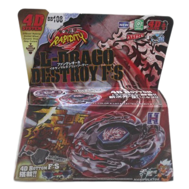 BB108 box Set beyblade metal fusion micro beyblade flame pegasus ...