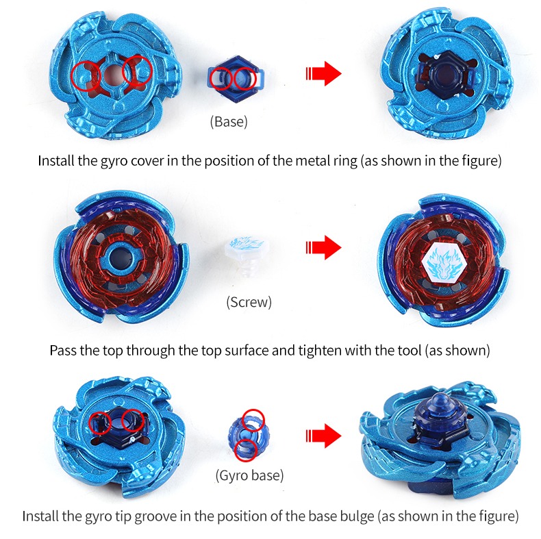AB03~AB04 Series Constellation box Set beyblade metal fusion micro ...