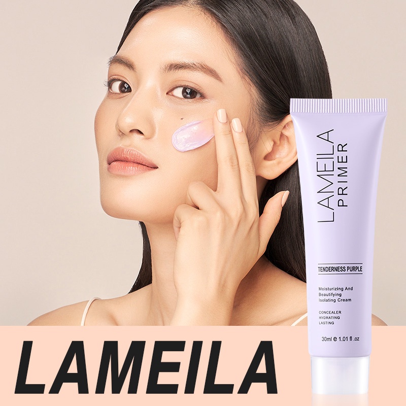 LAMEILA Color-Correcting Primer - Waterproof, Long-Lasting Base Makeup ...