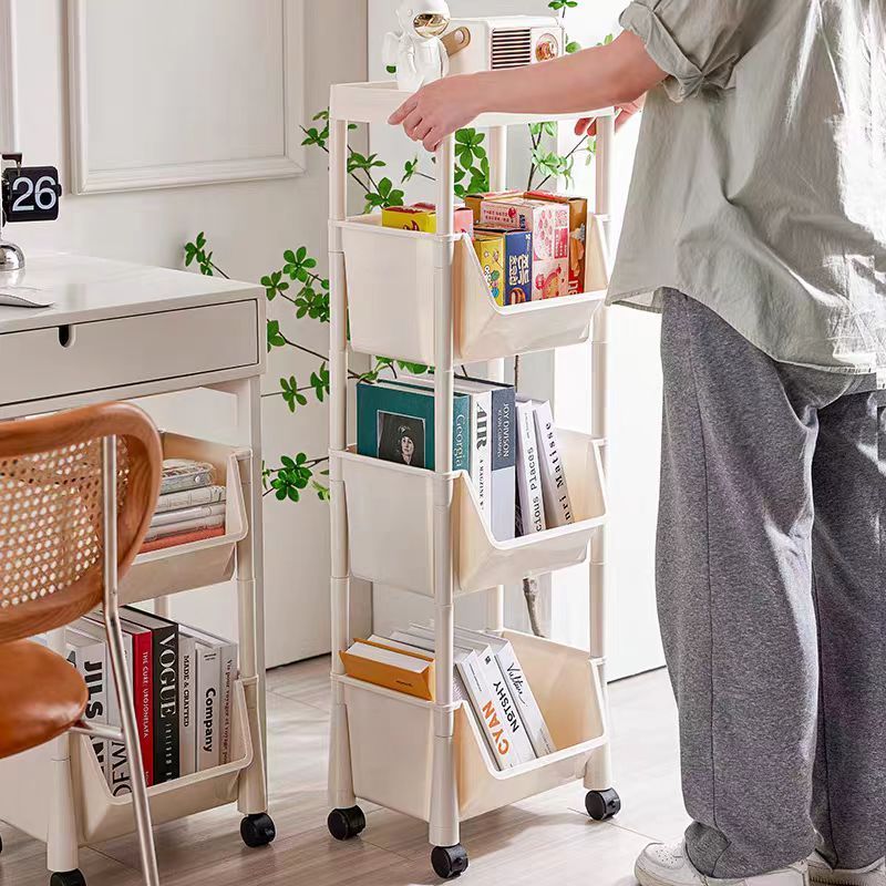 Organizer Rack Moving Rack Trolley Cart Organizer Shelf Table Organizer ...