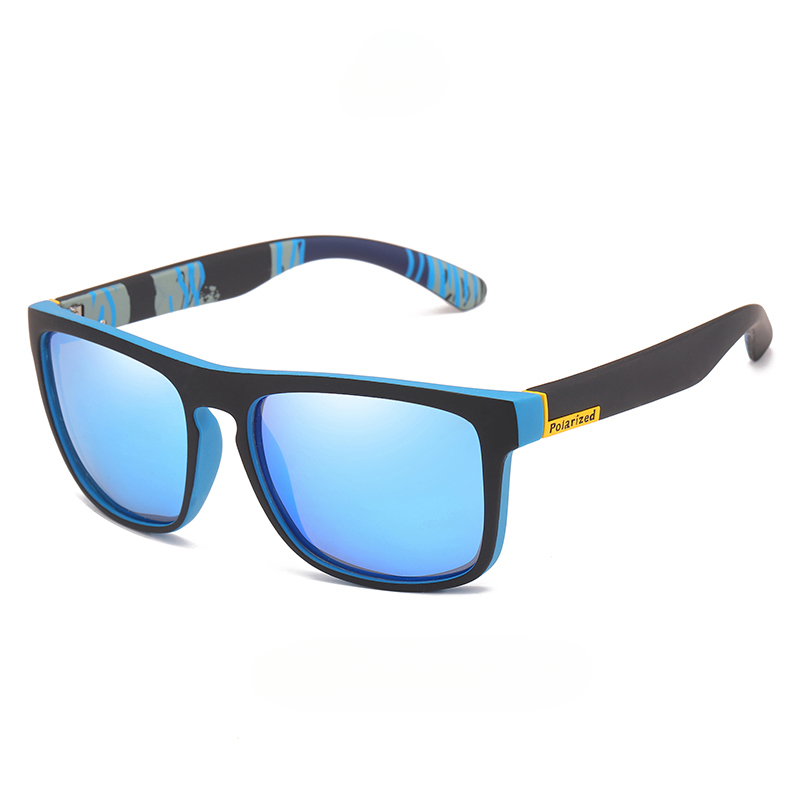 Men's Polarized Rectangle Mirror Sunglasses - UV400 Anti-Glare Sport ...