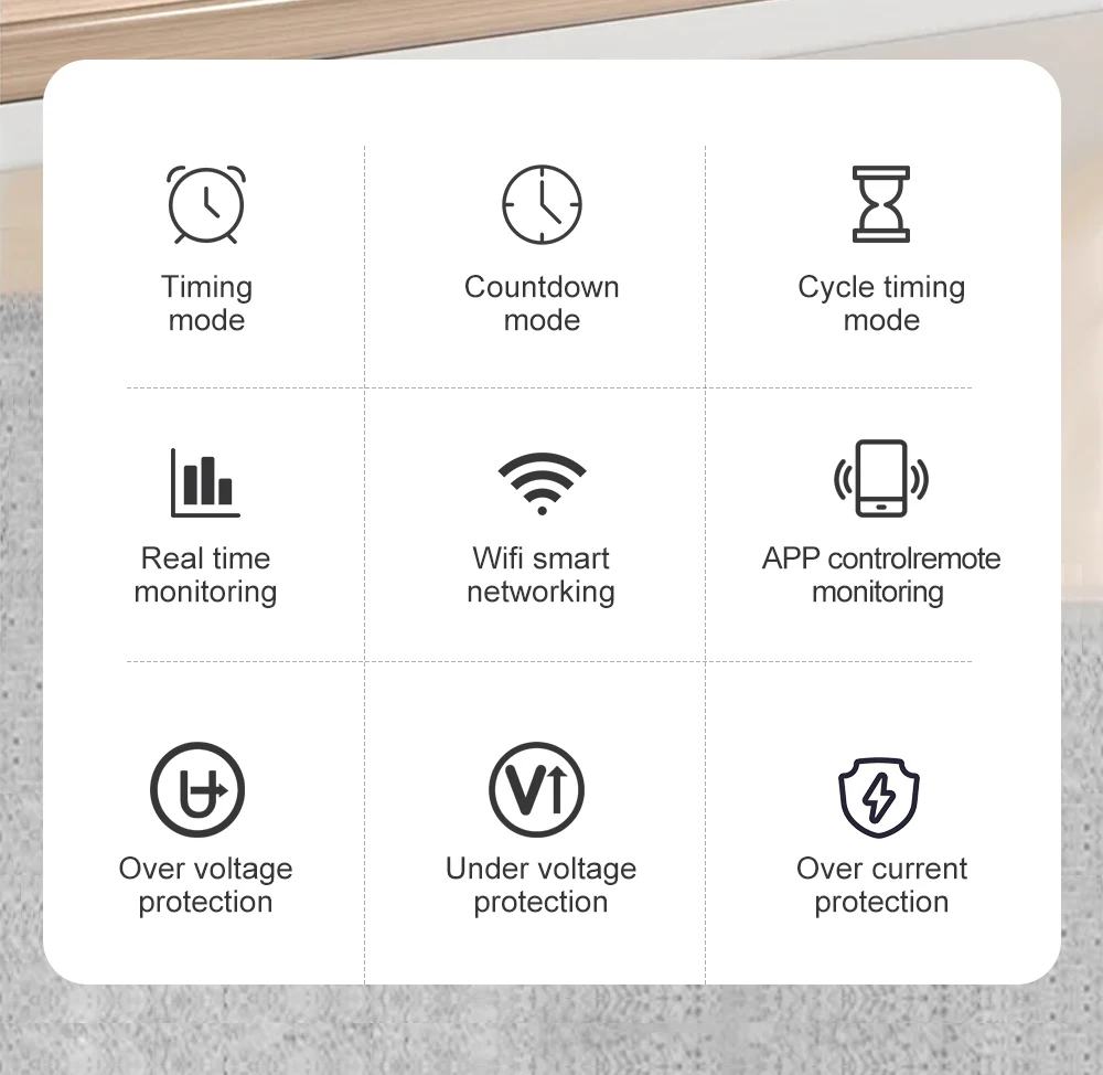 New Trendy TUYA 63A WiFi MCB Smart Circuit Breaker with Overcurrent and ...