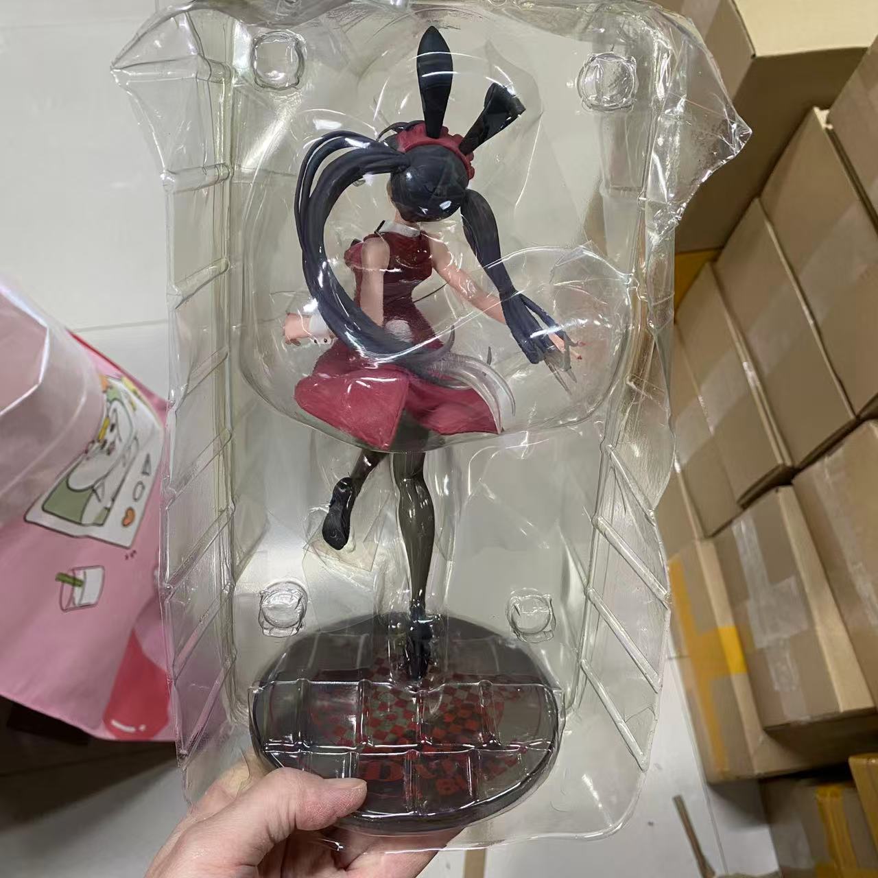 20cm Anime Date A Live Tokisaki Kurumi Bunny Girl Action Figure ...