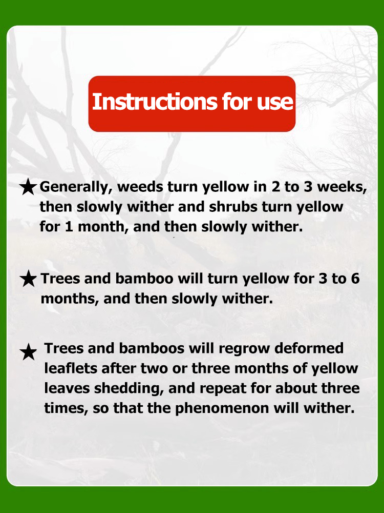 Tree Killer Powder Herbicide 500g Can Effective Removed Remove Tree ...