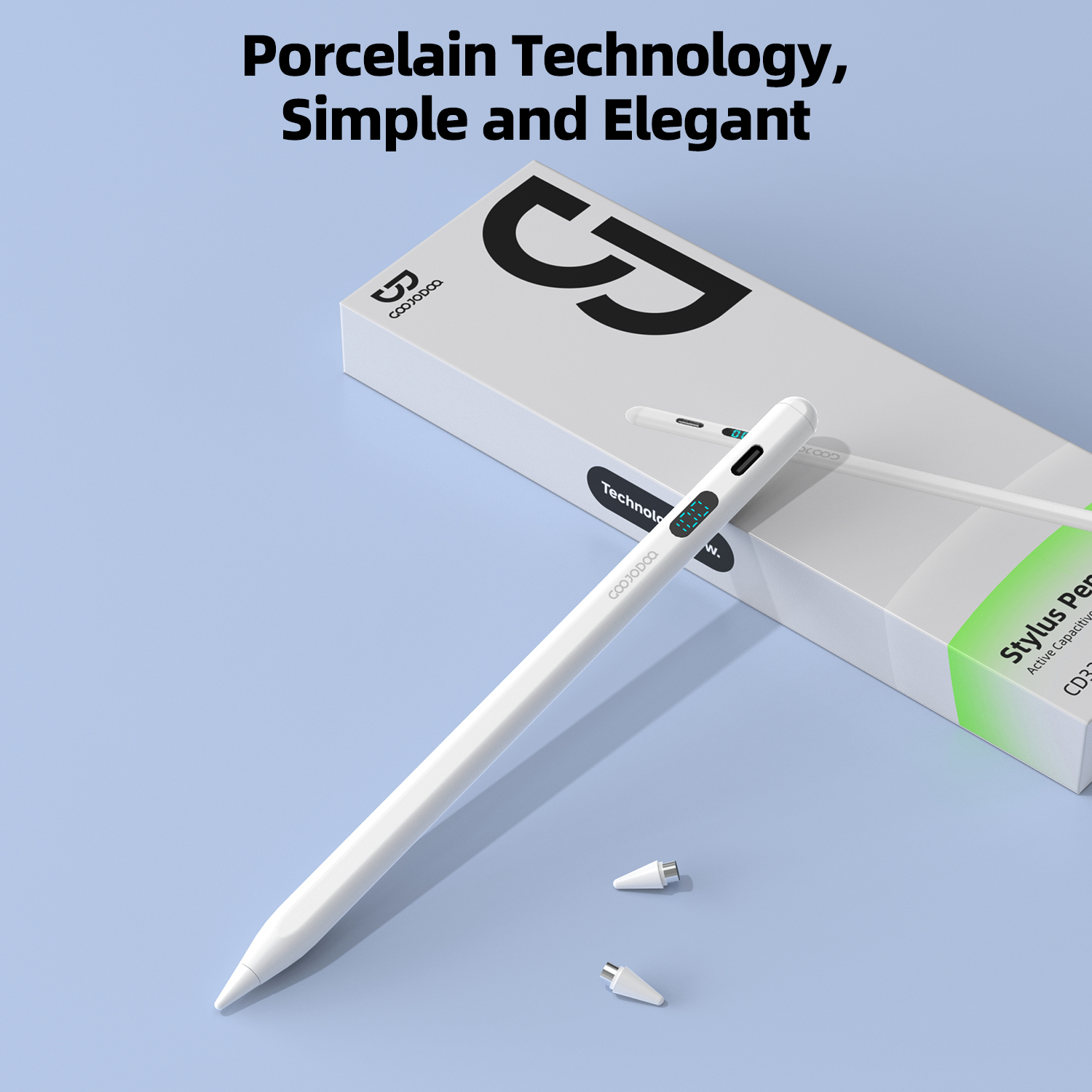 GOOJODOQ Stylus Pens Universal Magnetic Touch Screen Pencil Capacitive ...