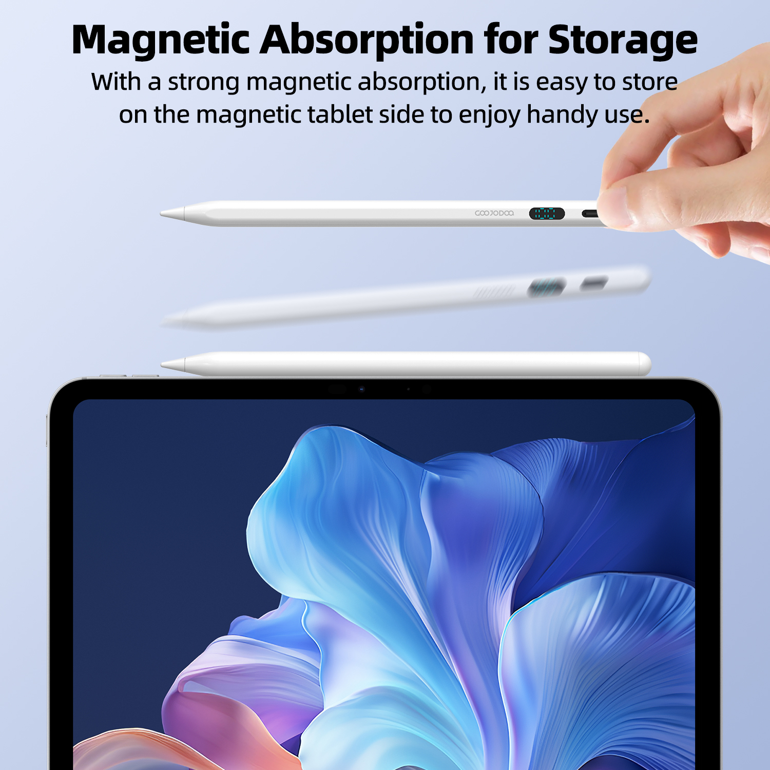 GOOJODOQ Stylus Pens Universal Magnetic Touch Screen Pencil Capacitive ...