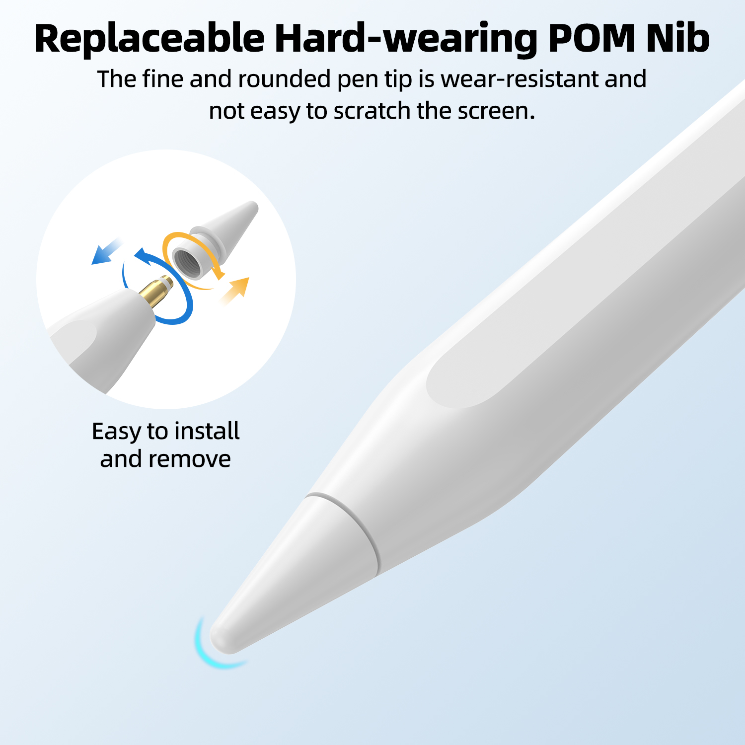GOOJODOQ Stylus Pen for iPad Pencil Pro 11 Air 5 4 Pro 12.9 10th 9th ...