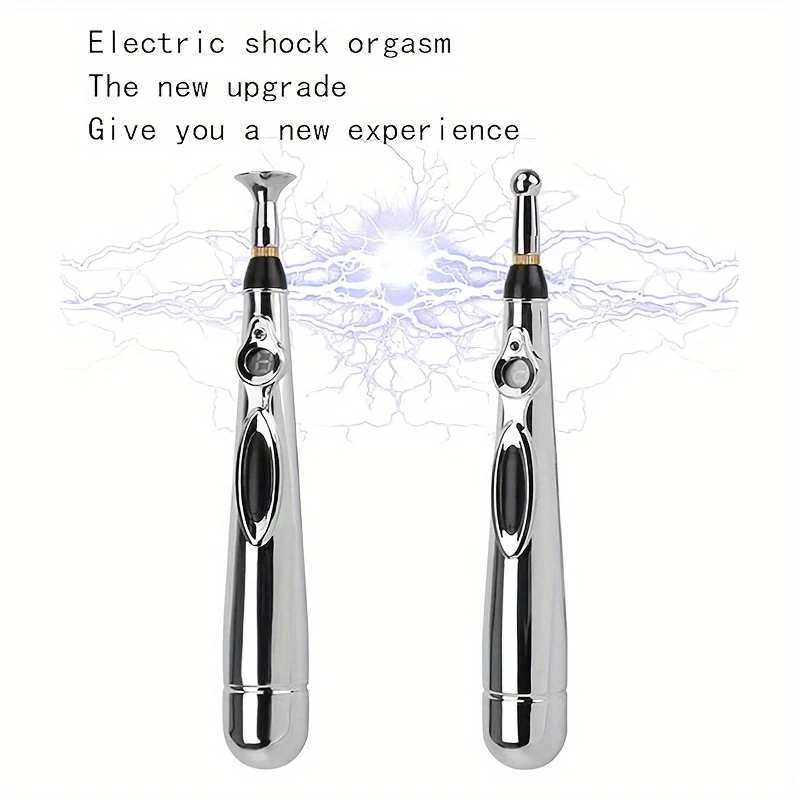 Electric Massage Pen for Acupuncture Pain Relief with Laser Electronic Therapy for Energy ...