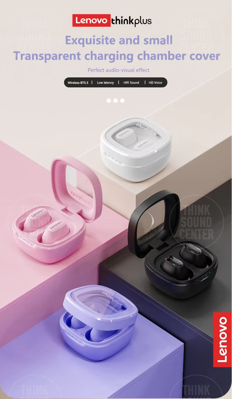 New Lenovo ThinkPlus XT62 TWS Earbuds - Compact with Touch Control ...