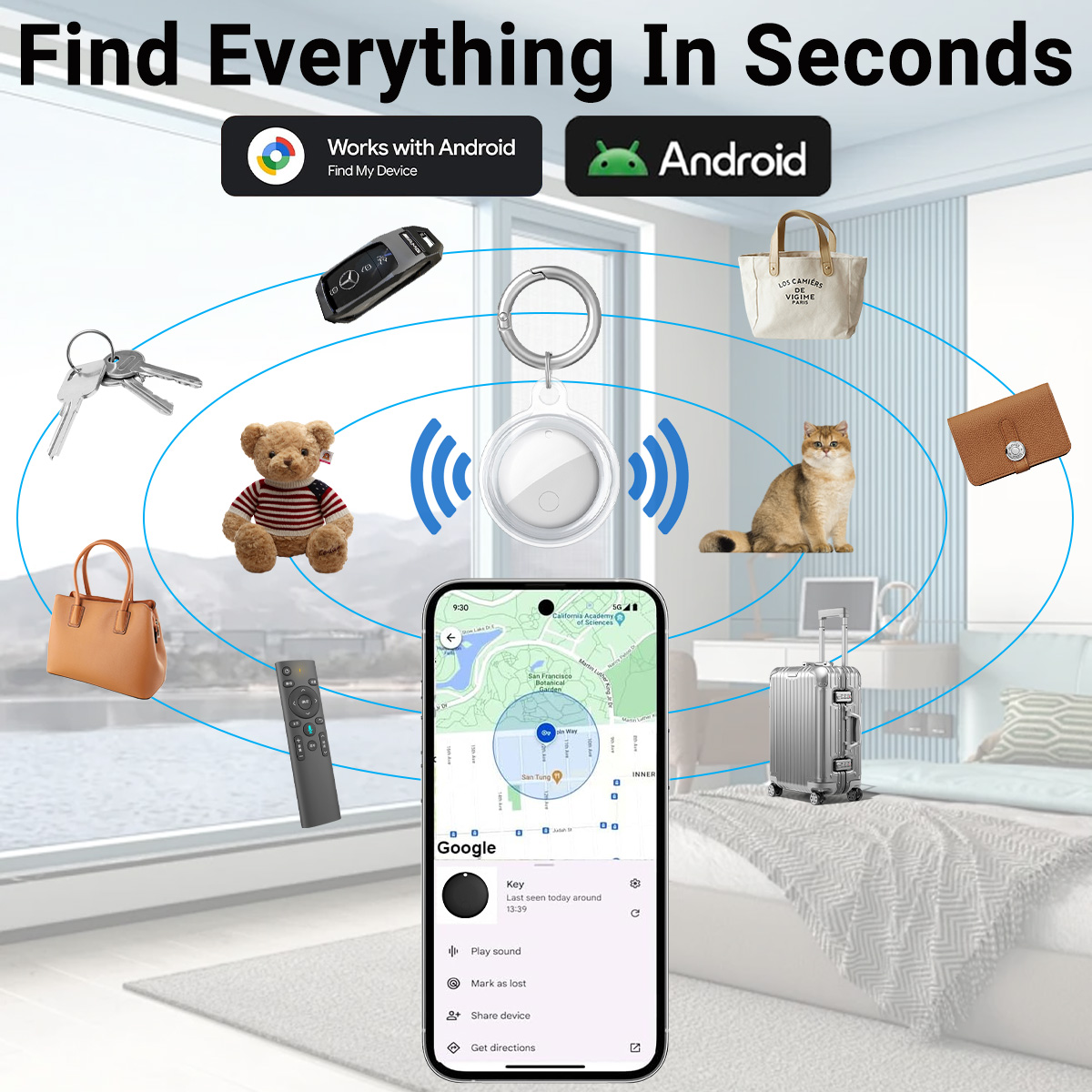 Android Smart Tag Finder, GPS Tracker – for Instant Location Tracking ...