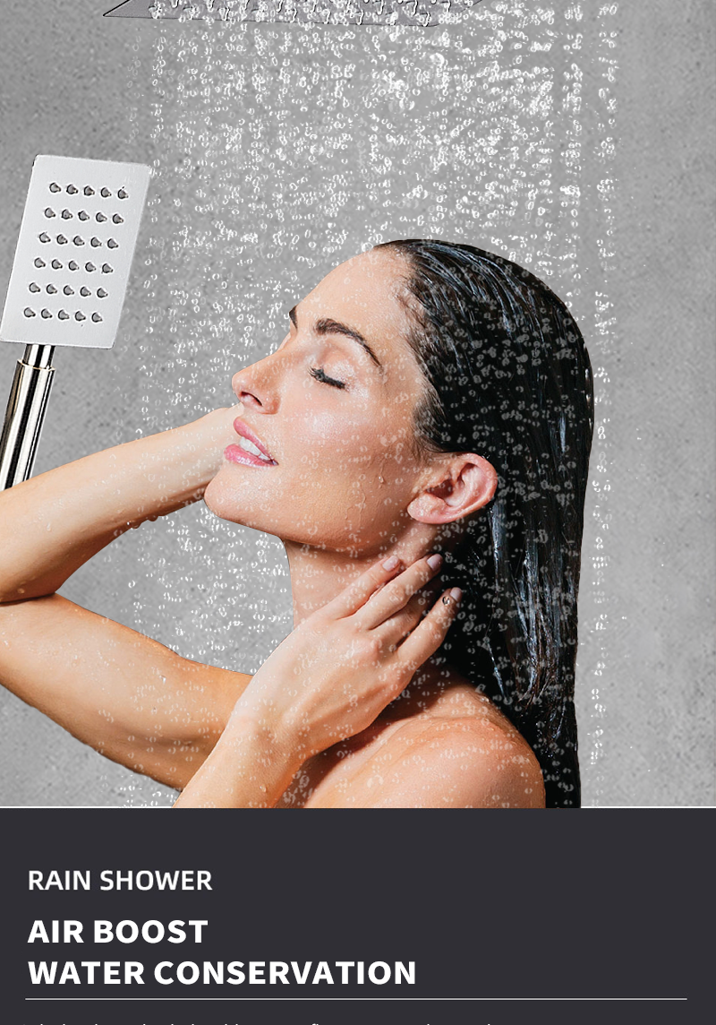 Bathroom shower set 304 stainless steel single point shower set home ...