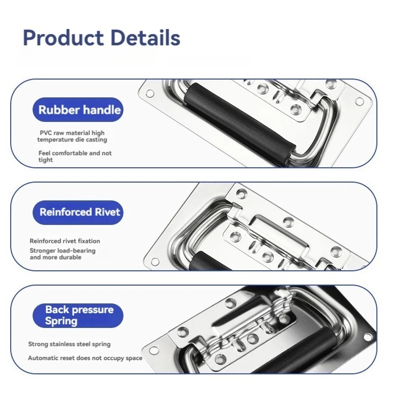 4PCS Small/Big Butterfly Latch Lock Flight Case Tour Case Heavy Duty ...