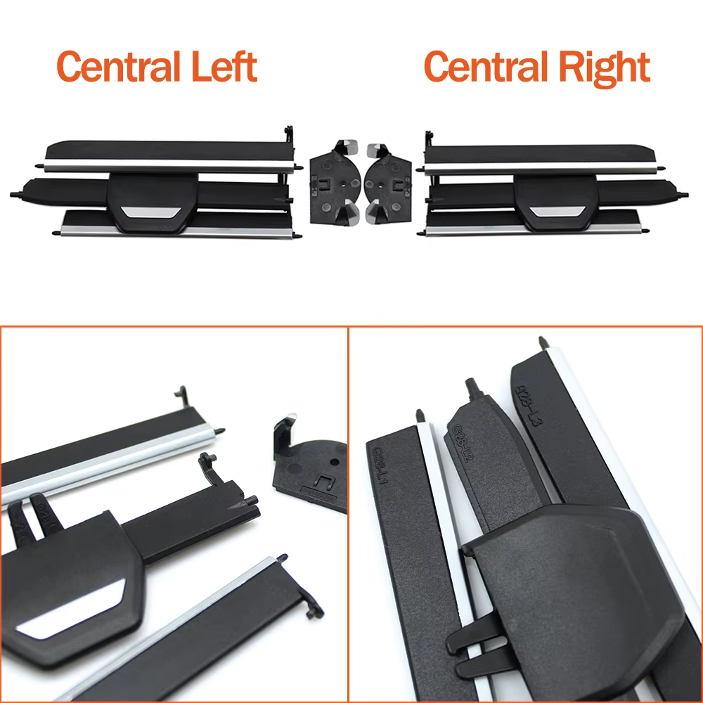 Car Front Centra AC Air Conditioner Vent Grill Slider Clip Repair Kit ...